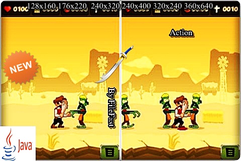 Zombie Chase / Охота на зомби - Java игры - Java игры - Java игры для ...